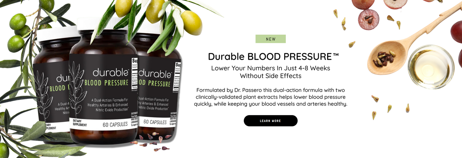 Durable™ Premium Vitamins & Supplements by Physician Dr. Kevin Passero