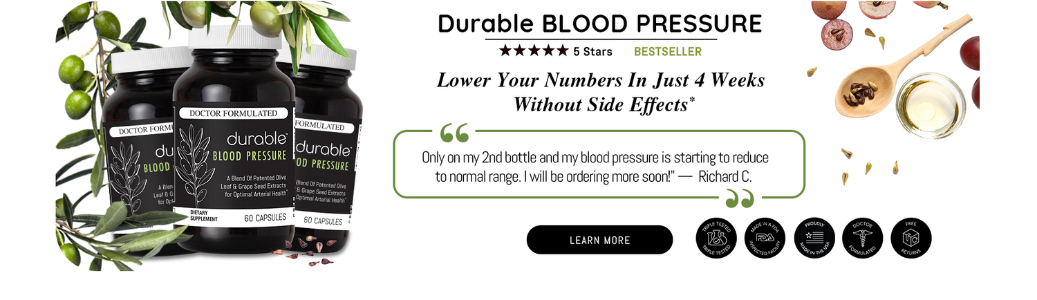 Durable® Premium Vitamins & Supplements by Physician Dr. Kevin Passero