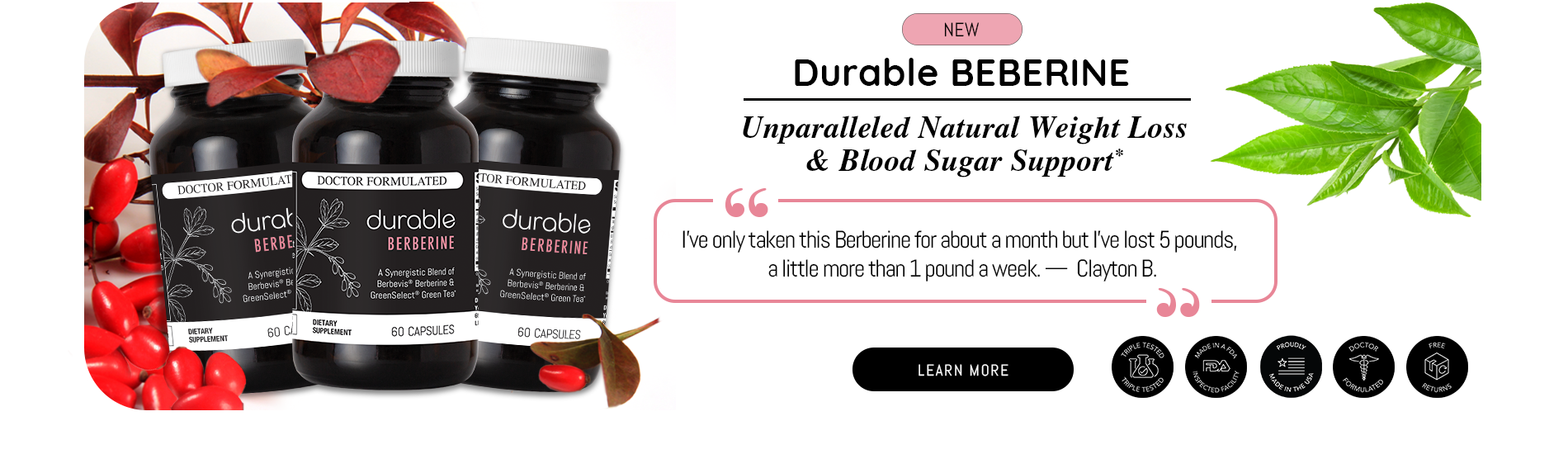 Durable® Premium Vitamins & Supplements by Physician Dr. Kevin Passero