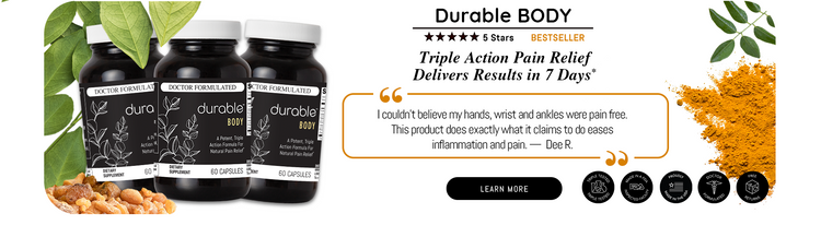 Durable® Premium Vitamins & Supplements by Physician Dr. Kevin Passero