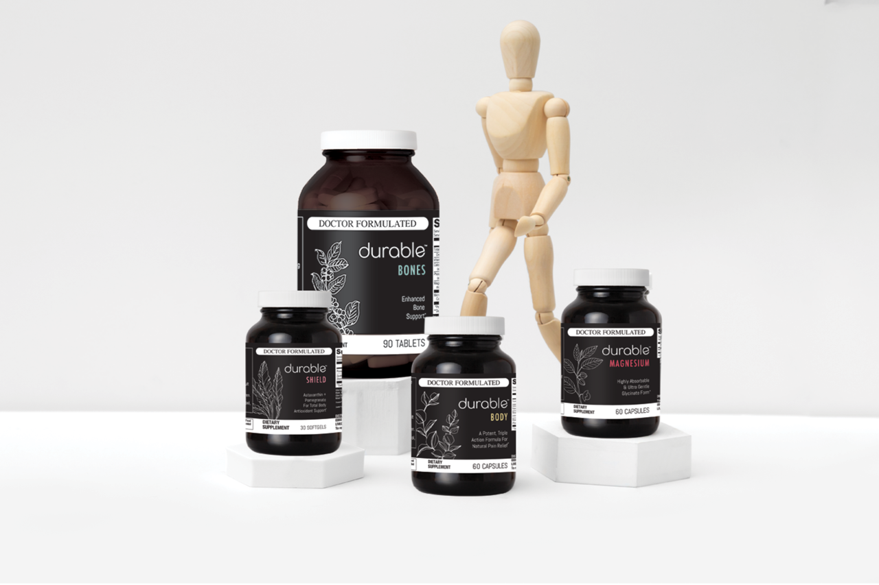 Durable® Premium Vitamins & Supplements by Physician Dr. Kevin Passero