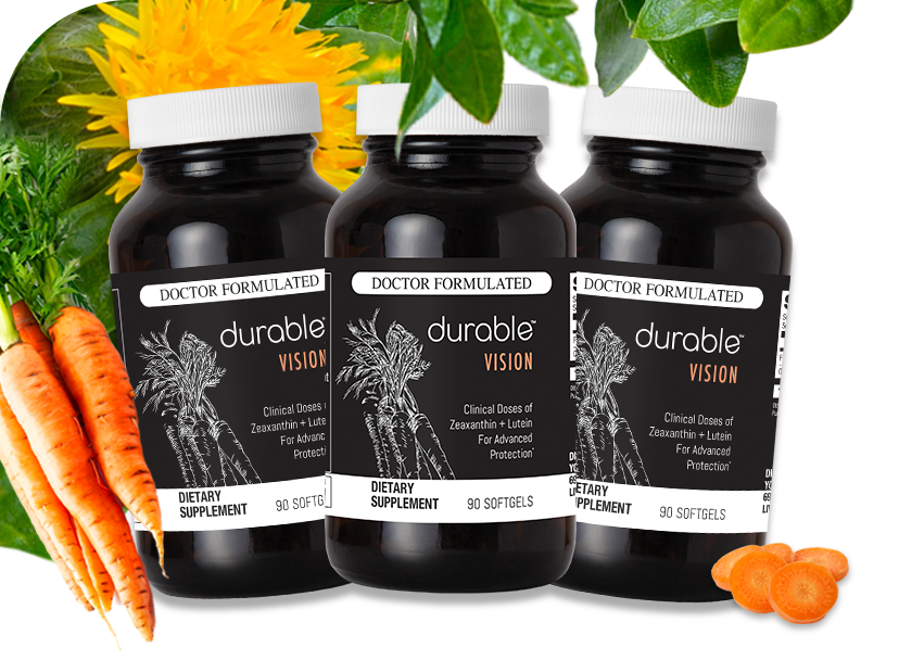 Premium Eye Health Supplements Lutein and Zeaxanthin - Durable™